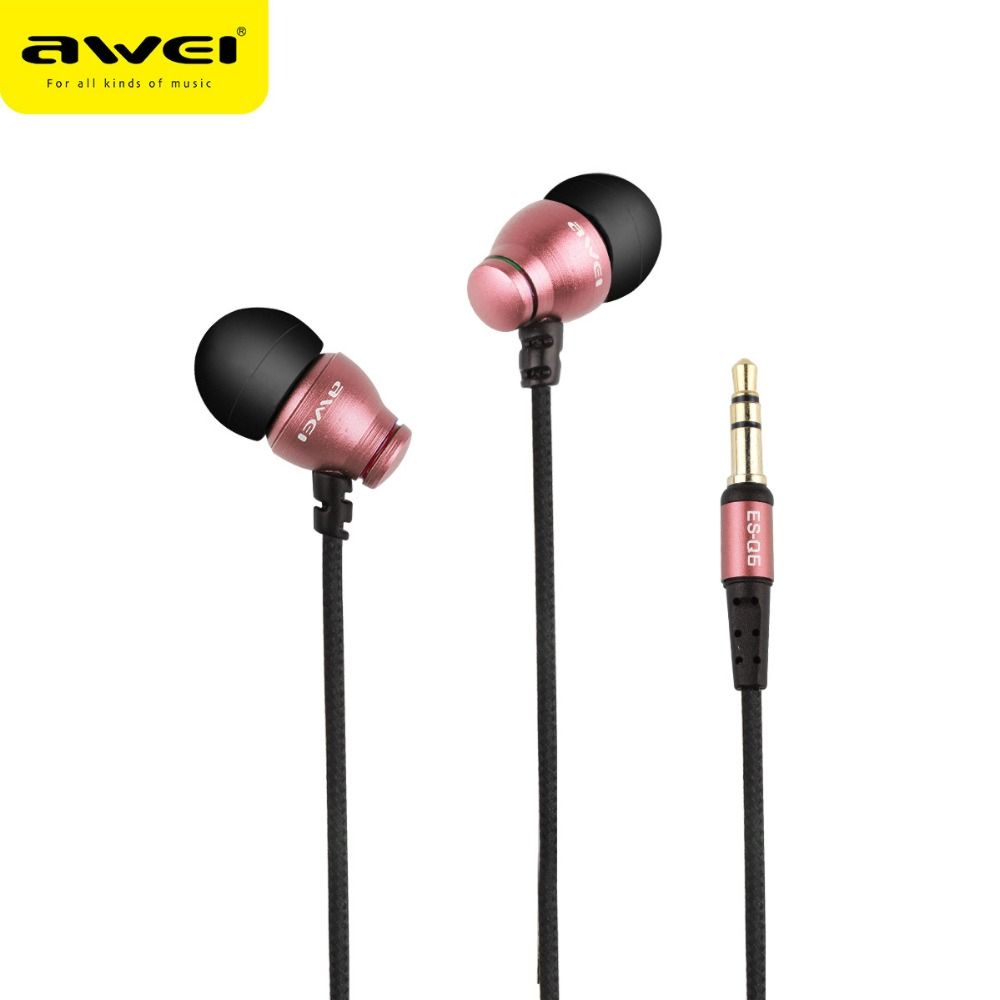 هندزفری اَوی مدل ES-Q6 - Awei ES-Q6 Earphone | فروشگاه اینترنتی جانبی شو